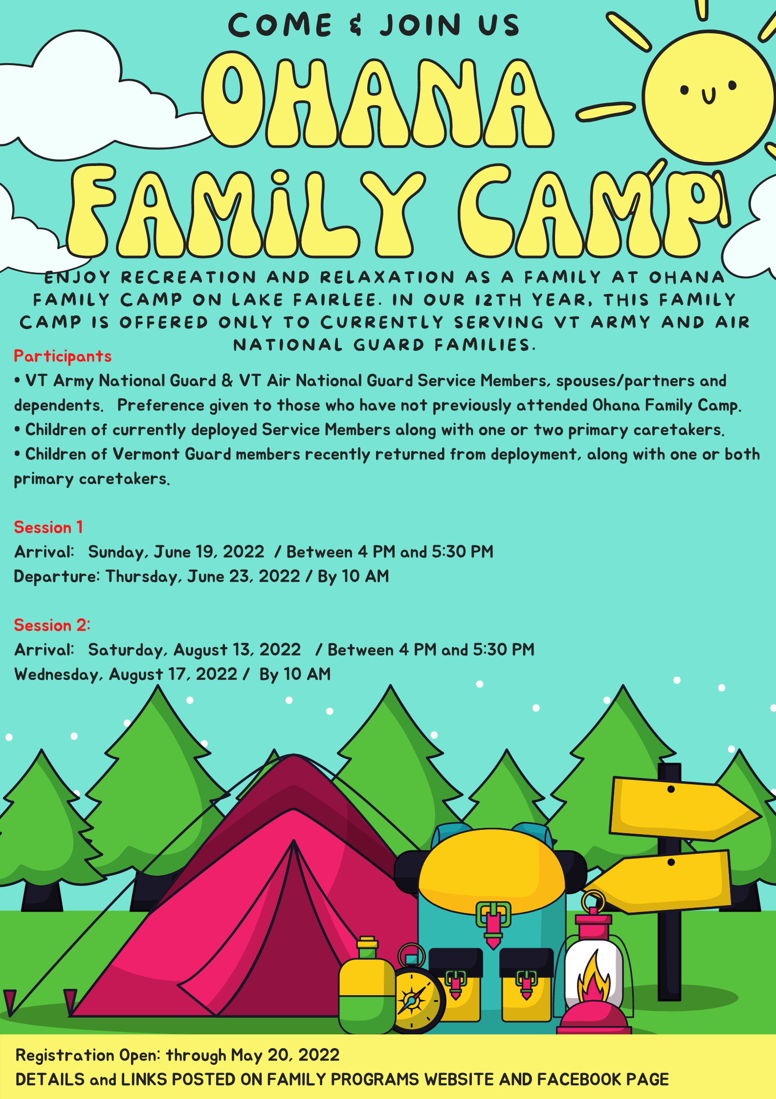 Ohana Family Camp > Vermont National Guard Family Programs > Child ...